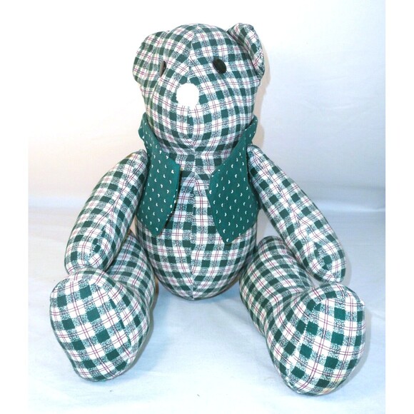 Handmade | Toys | Teddy Bear Handmade Button Jointed Primitive Country ...
